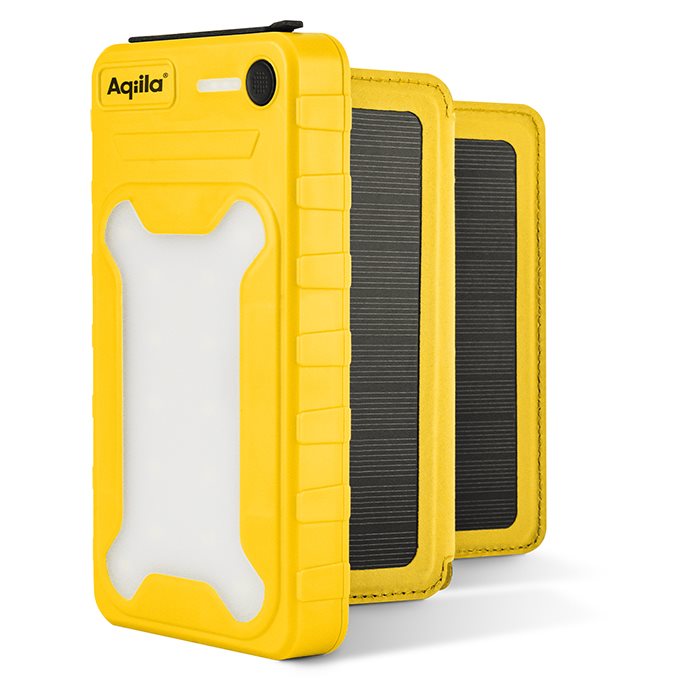 Aqiila PowerBird BS10 | Robust Solcelle Powerbank 10.000 mAh – GreenGoing